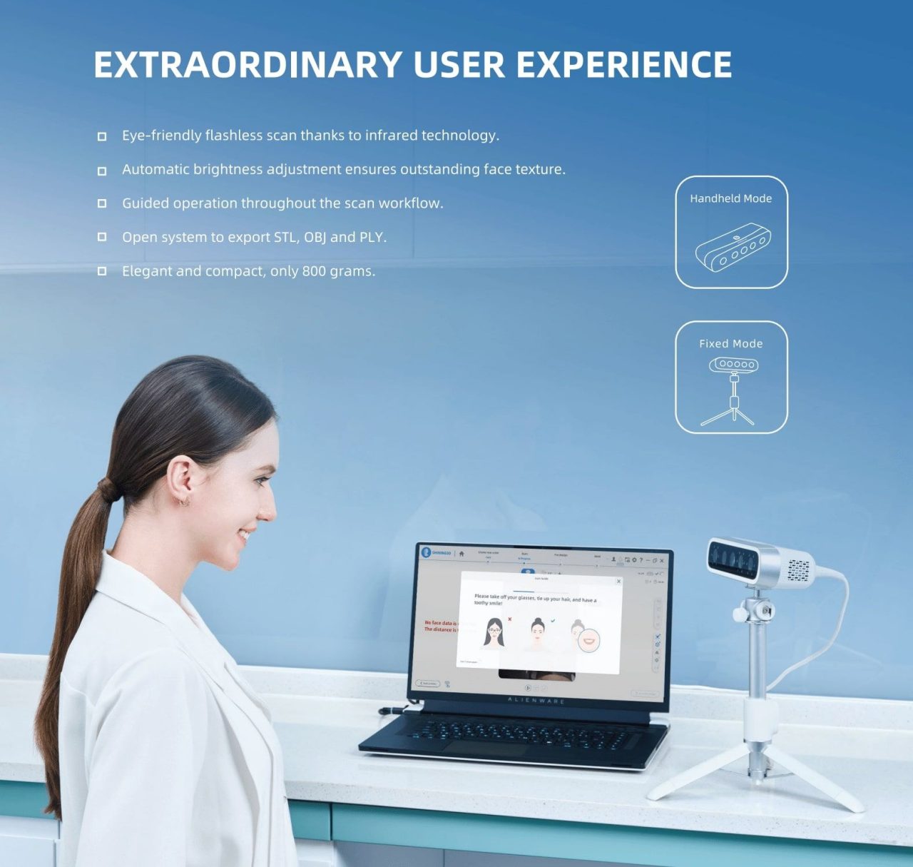 MetiSmile Face 3D Scanner | Unismile